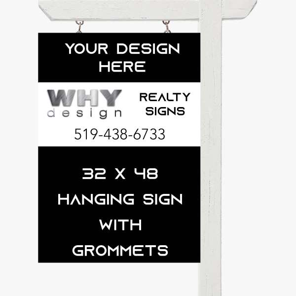 Why Design - Real Estate Signs & Frames in London ON